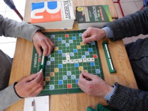Scrabble – Bienvenue au Moulin à Café