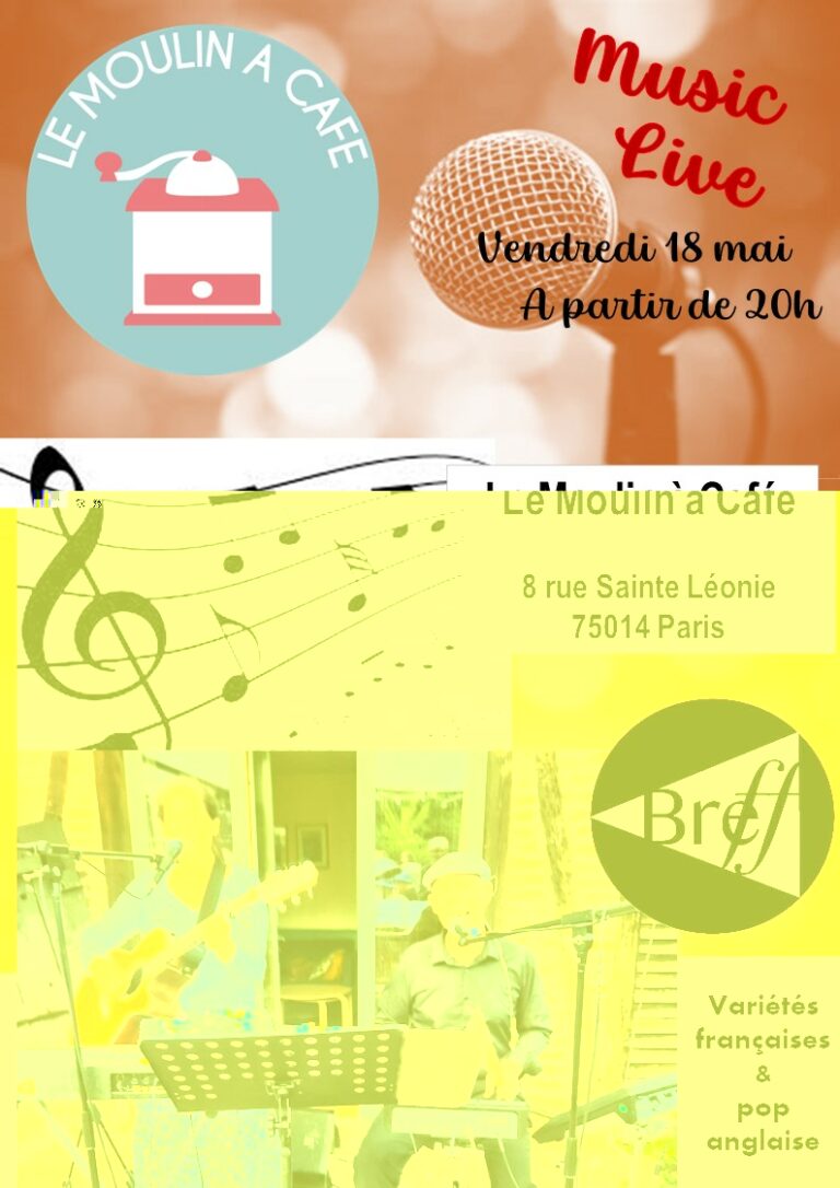 Concert du duo Breff – Bienvenue au Moulin à Café