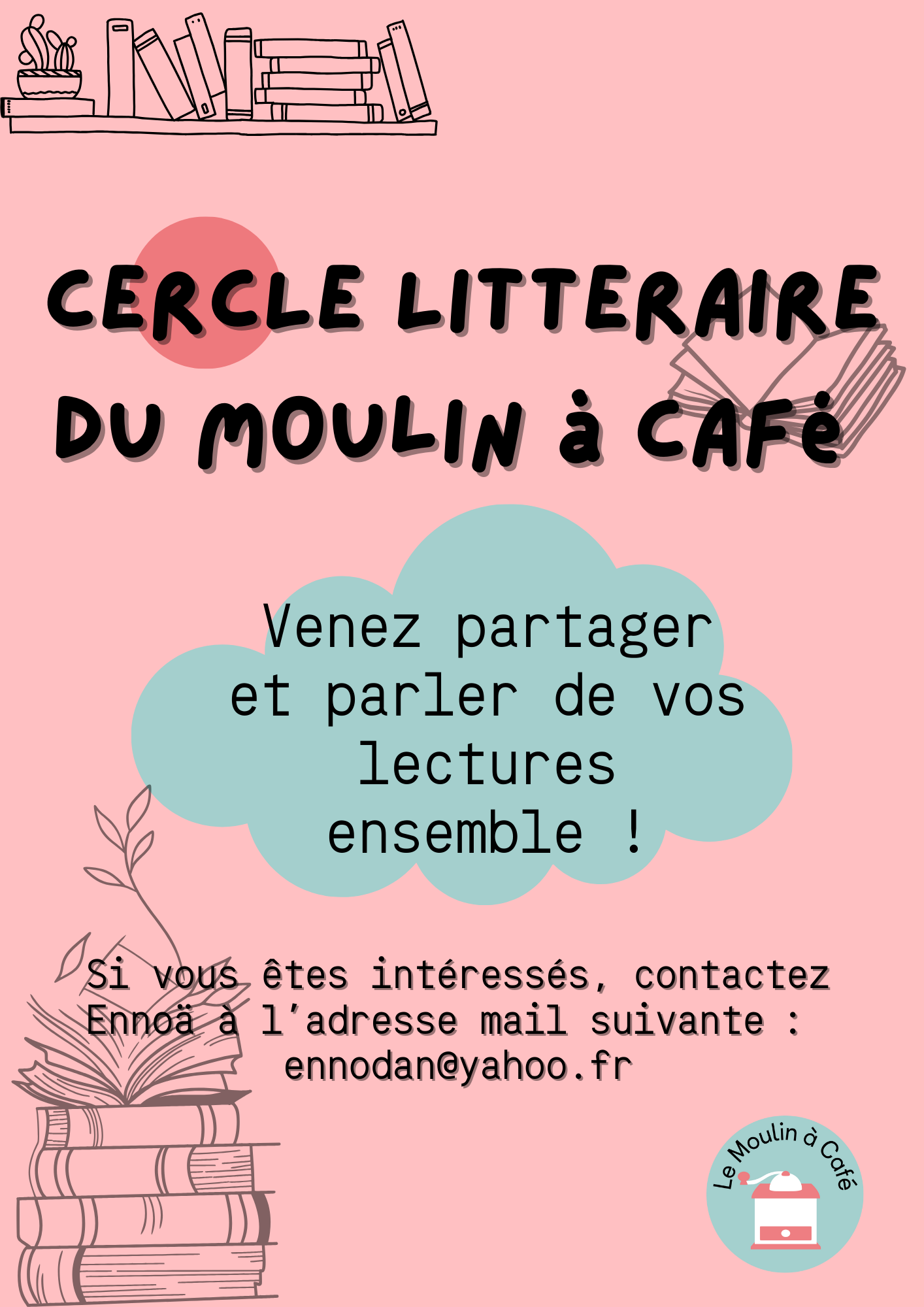 Cercle littéraire – Bienvenue au Moulin à Café