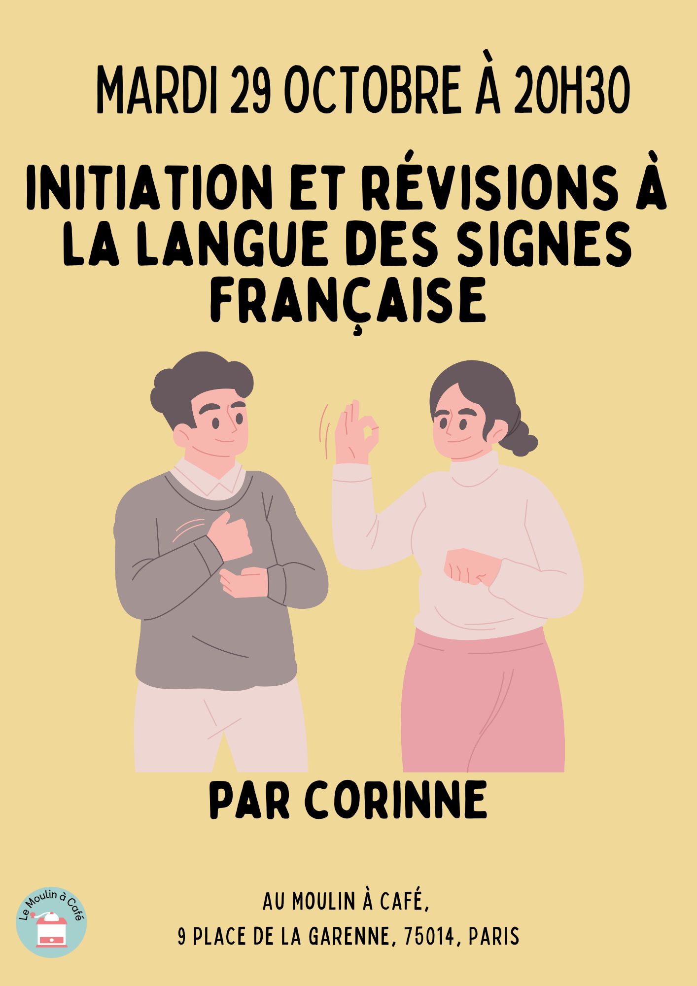Initiation et révisions à la langue des signes française – Bienvenue au ...